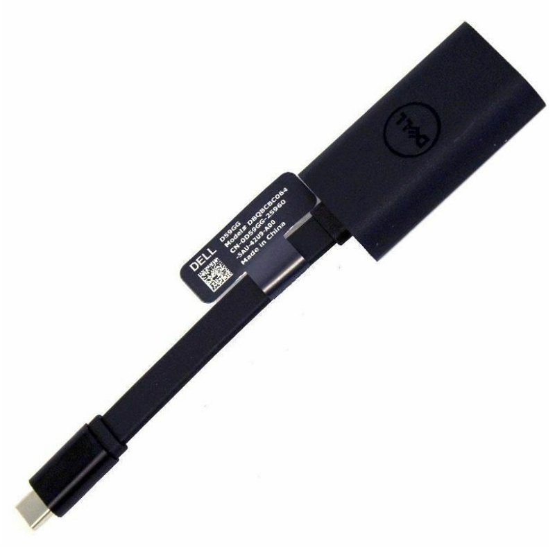 Dell D59GG DBQBCBC064 USB-C 3.1 Type-C to RJ-45 Power Cord Cable Wire ...