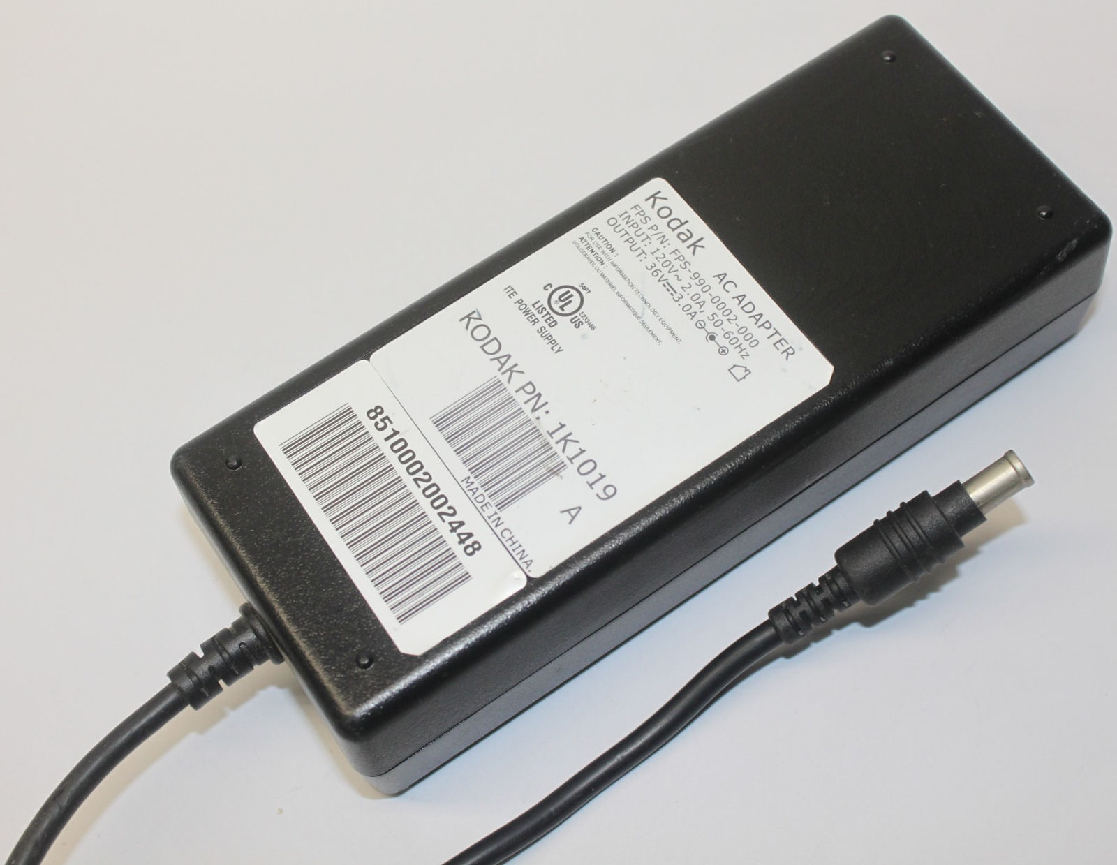 Kodak Original 190-9282 AC Power Adapter 7V 1.8A 122-0557 For DC200 ...