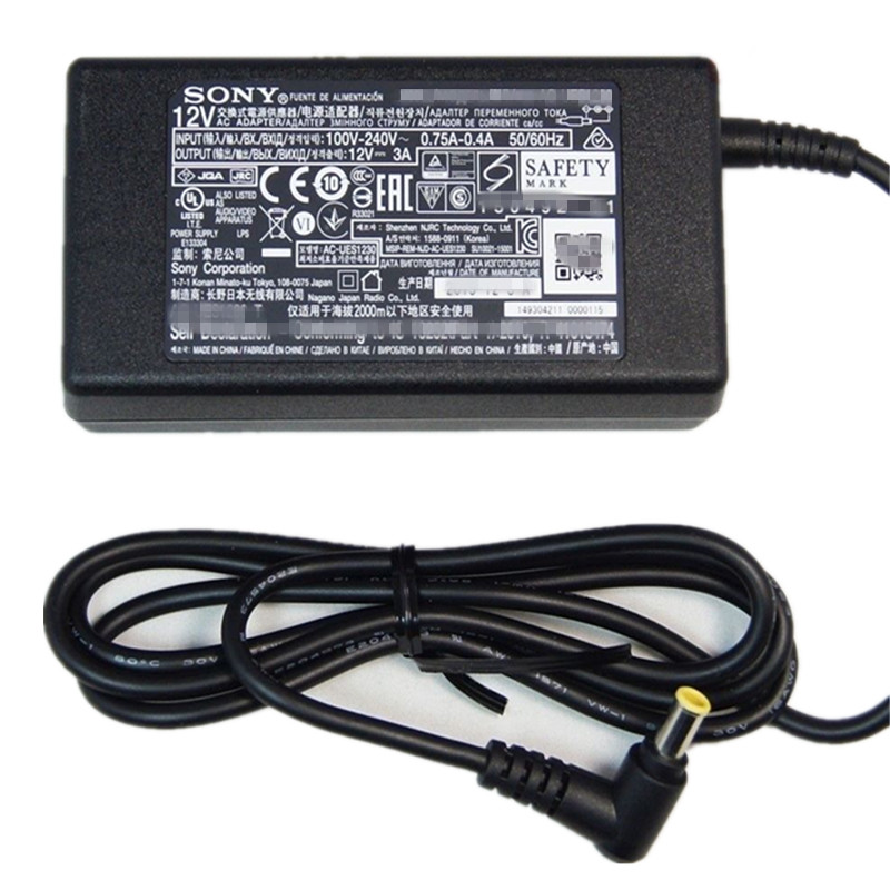 Sony EVI-H100S Video Camera Ac Adapter Power Cord Supply Charger Cable ...